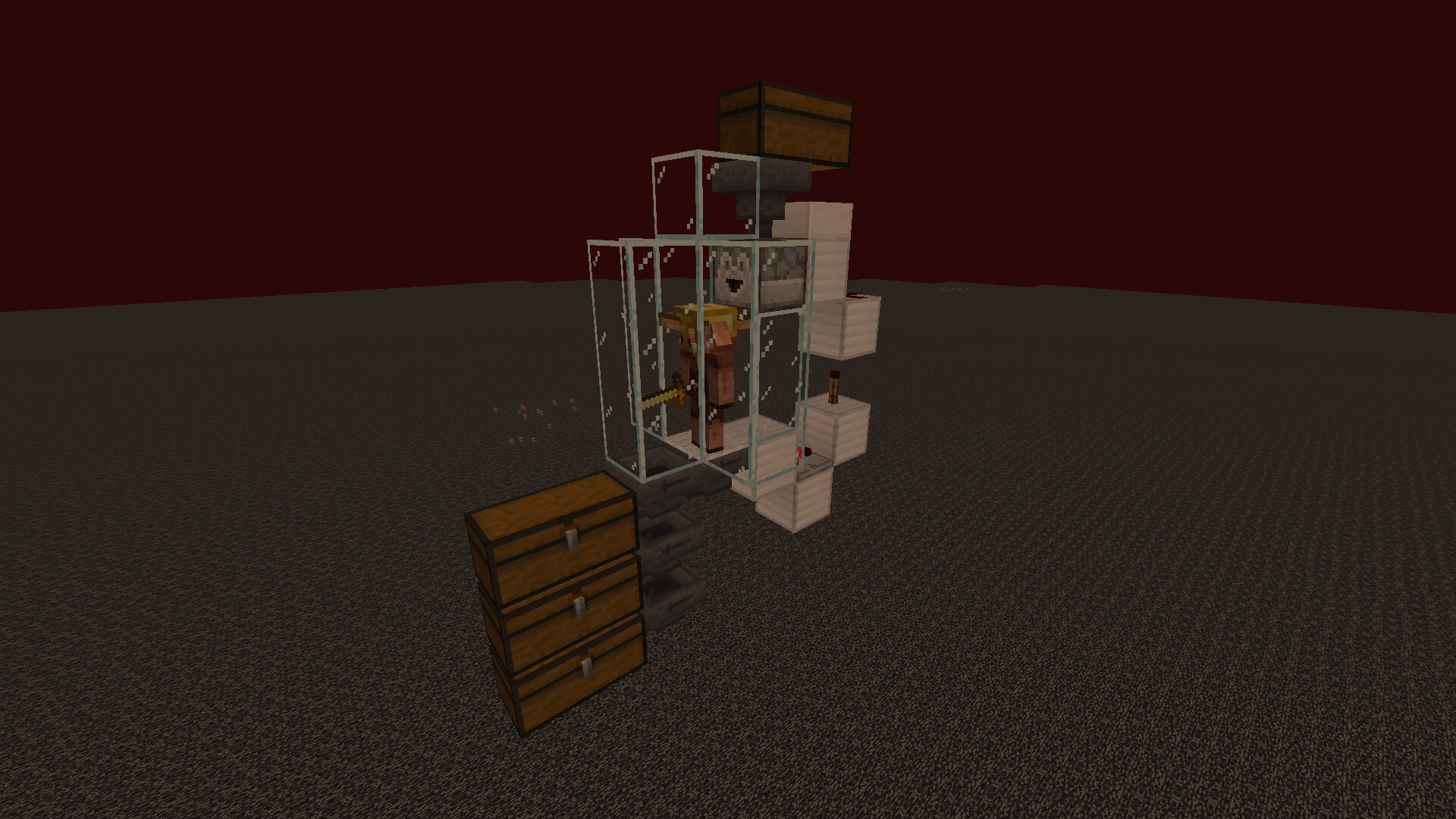 Minecraft 1.18+ Easy Piglin Bartering System Minecraft Map