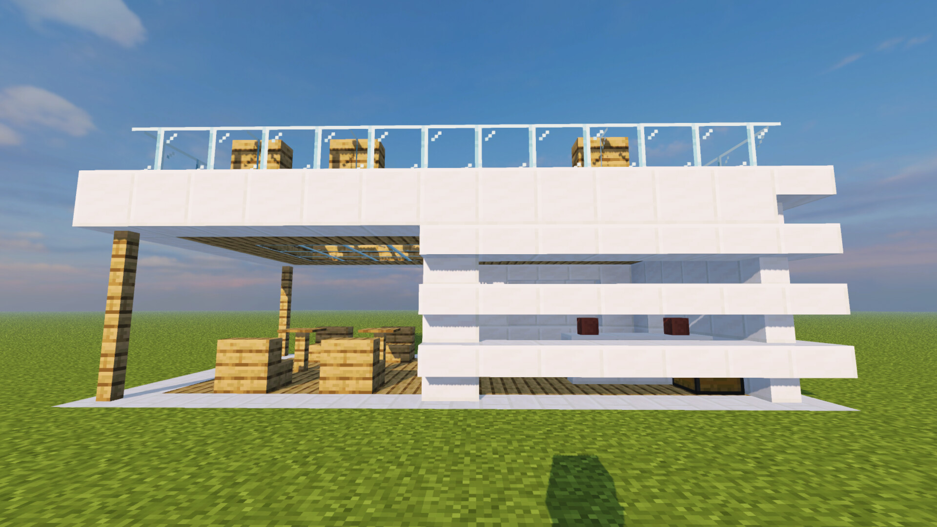 modern cafe Minecraft Map