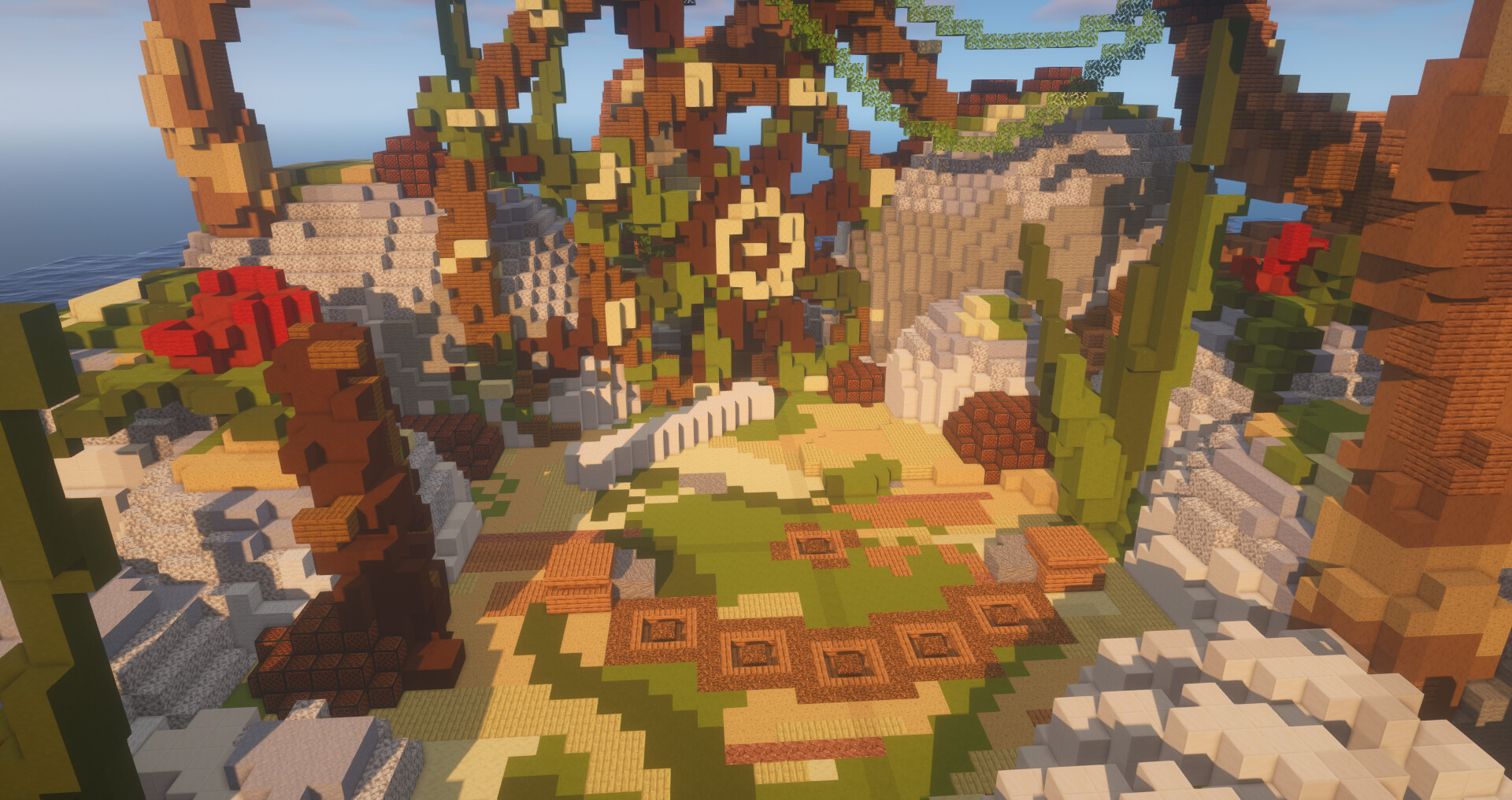 Island Lobby [Summer & Winter] Minecraft Map