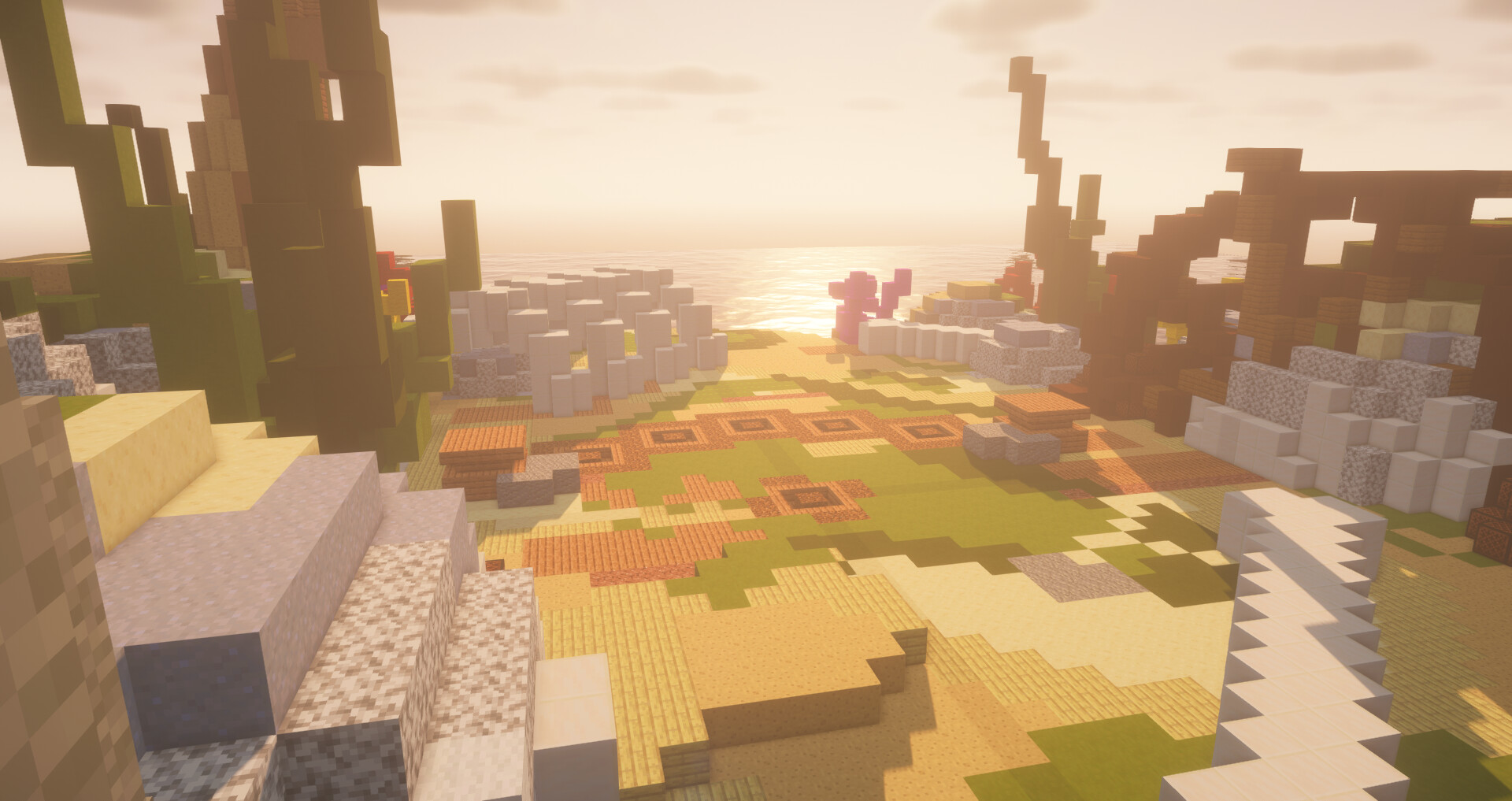 Island Lobby [Summer & Winter] Minecraft Map