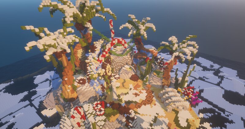 Island Lobby [Summer & Winter] Minecraft Map