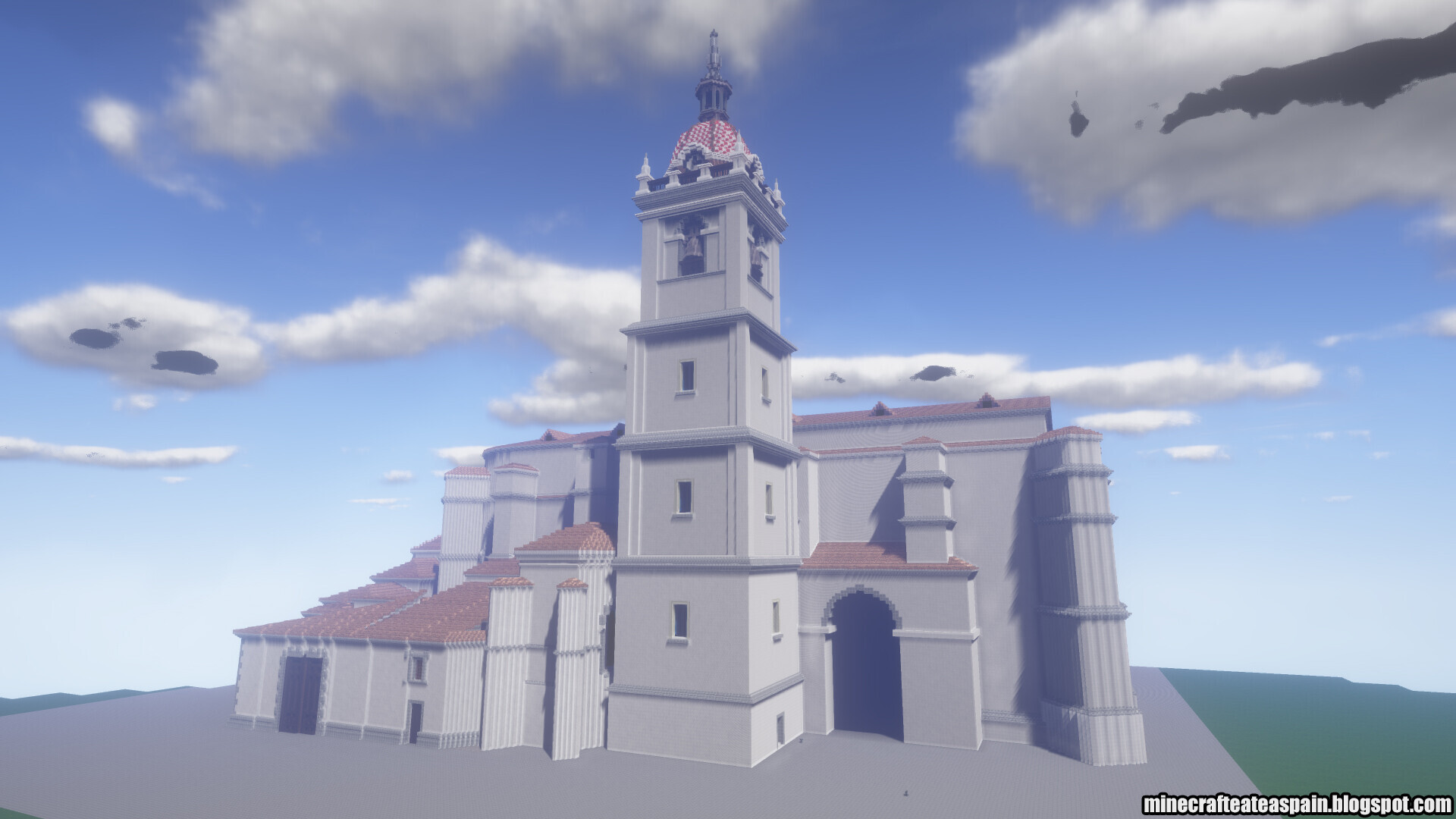 Minecraft replica: Cathedral of Ciudad Real, Spain. (With Interiors ...