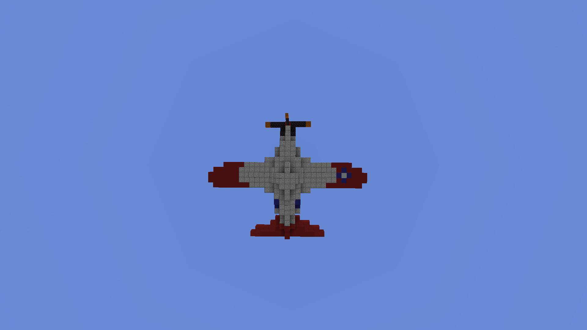 North American P-51 Mustang Minecraft Map
