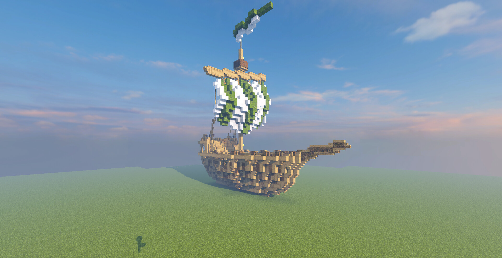 Small Medieval Cargo Ship Minecraft Map