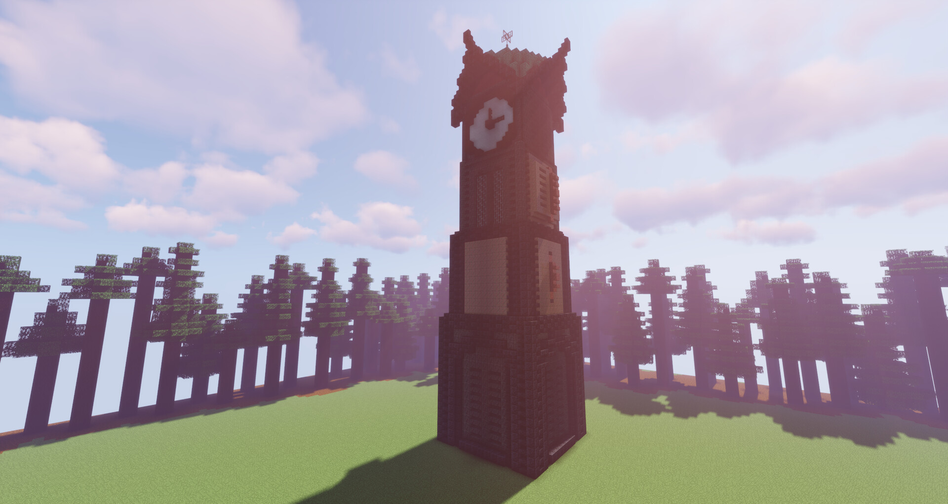 Steampunk Clocktower Minecraft Map