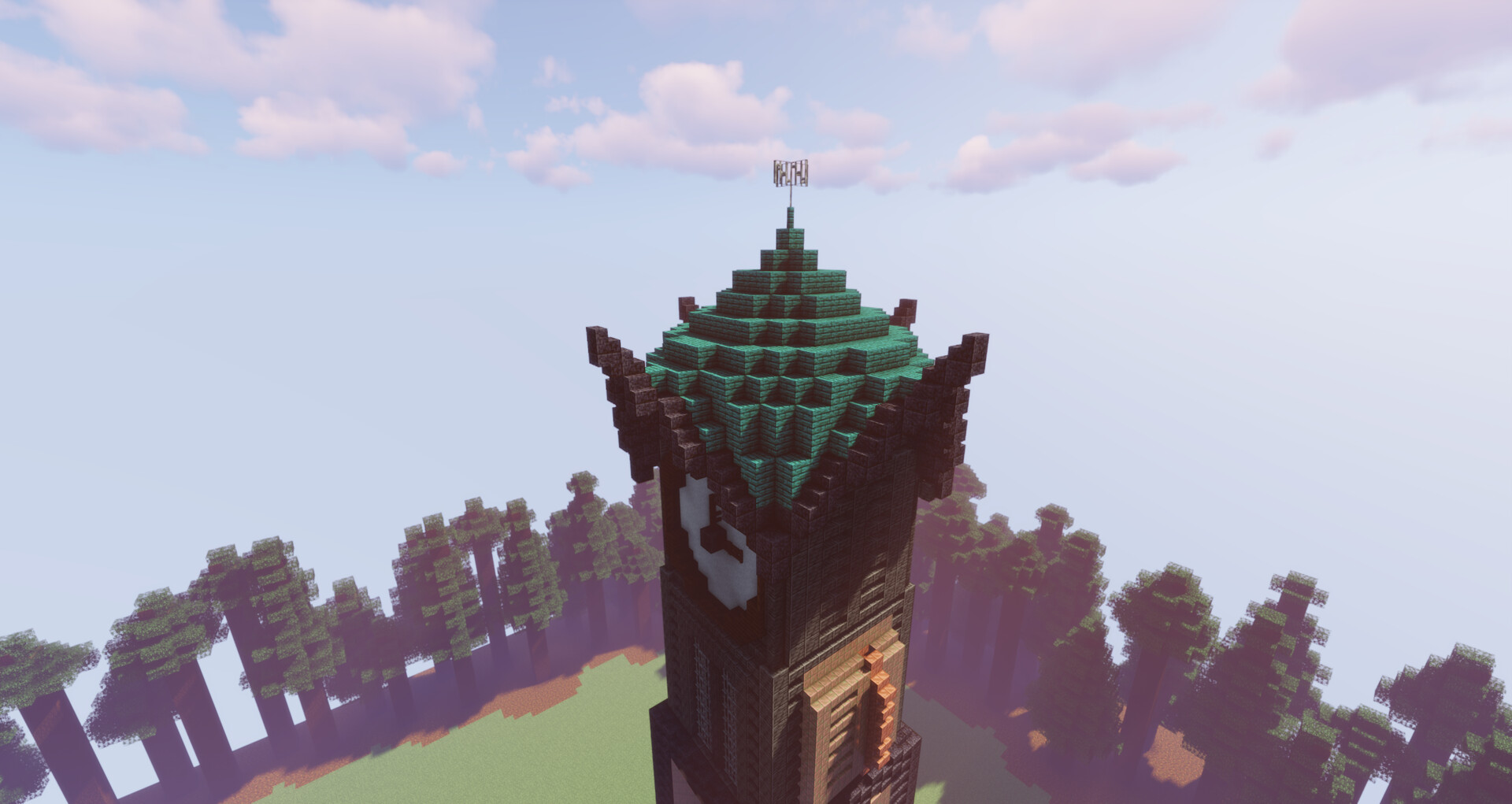 Steampunk Clocktower Minecraft Map