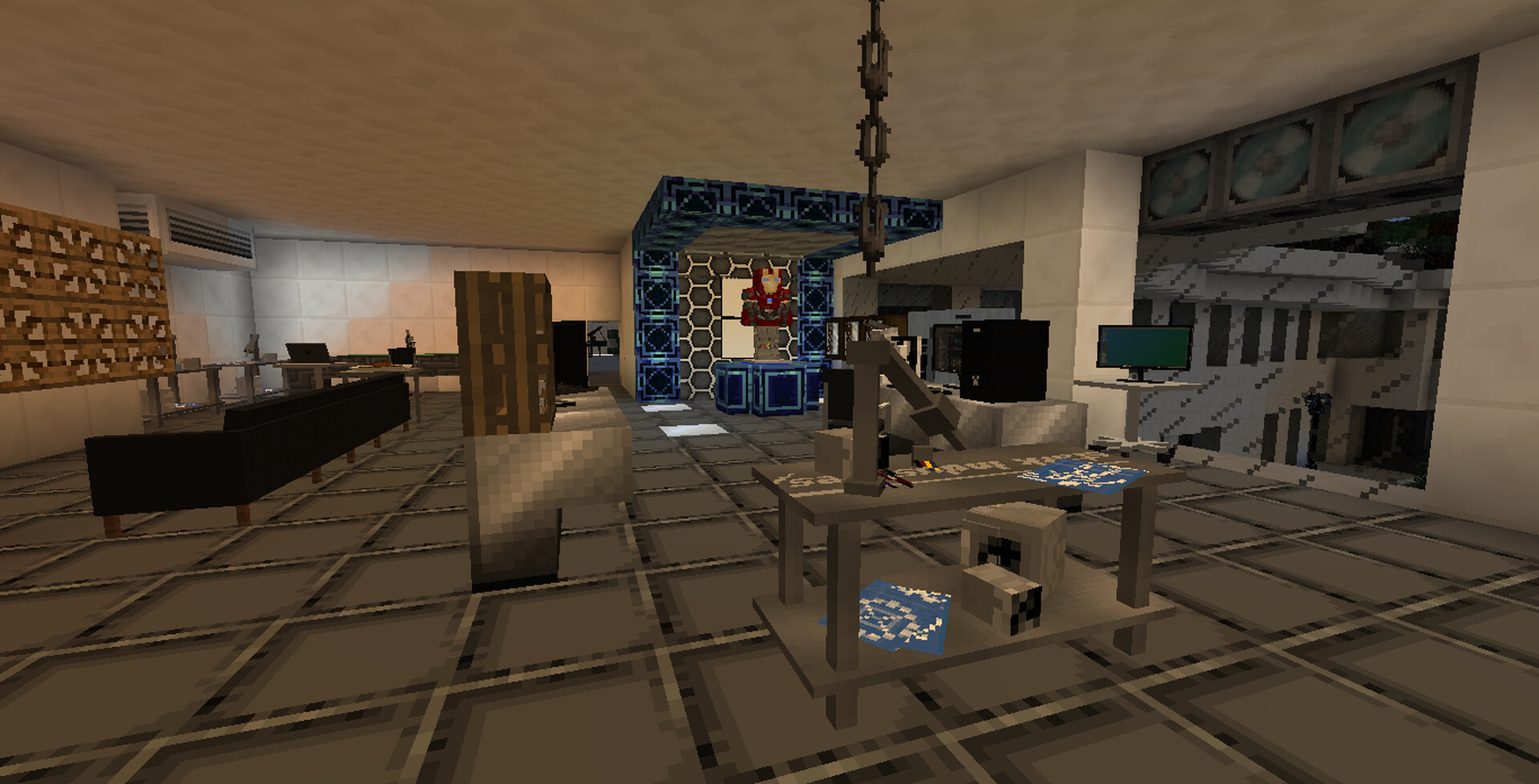 Avengers base Minecraft Map