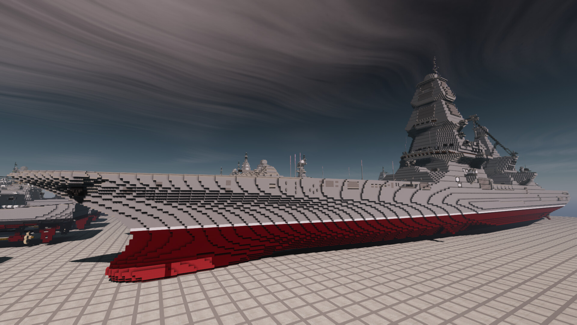 2:1 Scale Project 23560 Lider Class. Minecraft Map