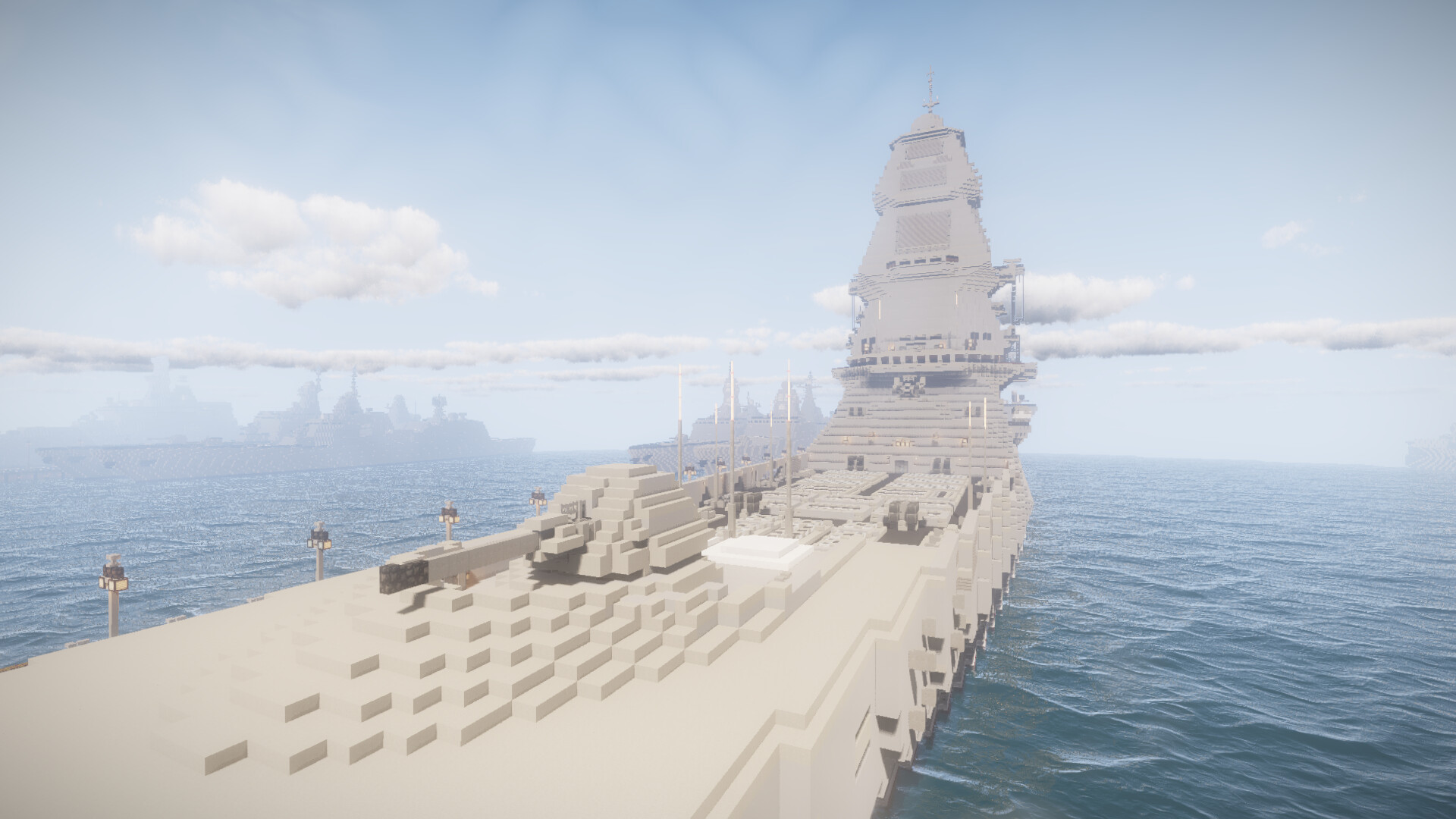 2:1 Scale Project 23560 Lider Class. Minecraft Map