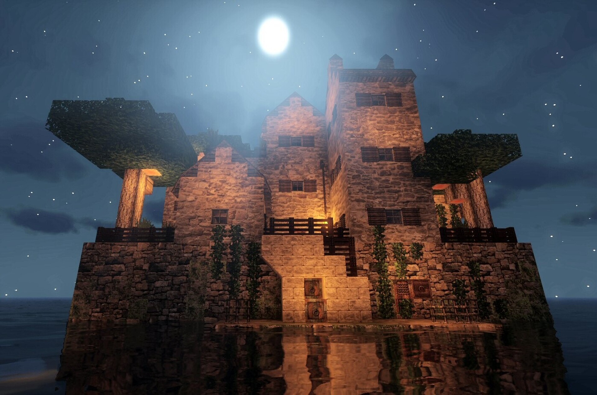 Alvington (first look) - inspired by TownScaper Minecraft Map