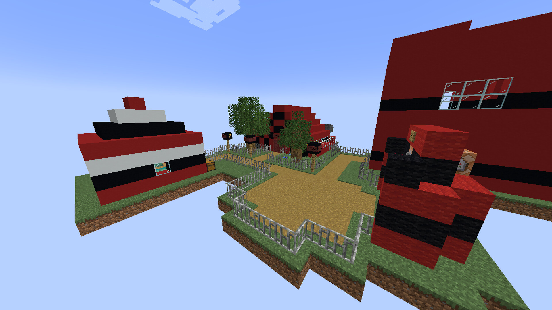 AMONG US burning map! (For PopularMMOs) Minecraft Map