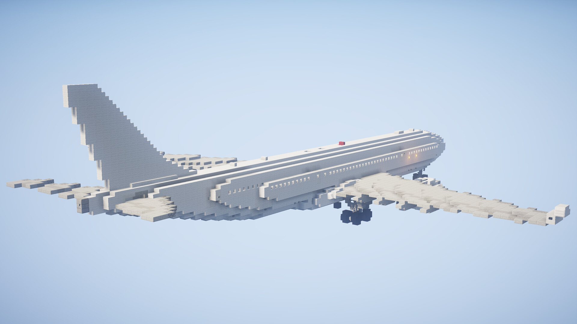 Airbus A330-300 (1.5:1 Scale) (Updated) Minecraft Map