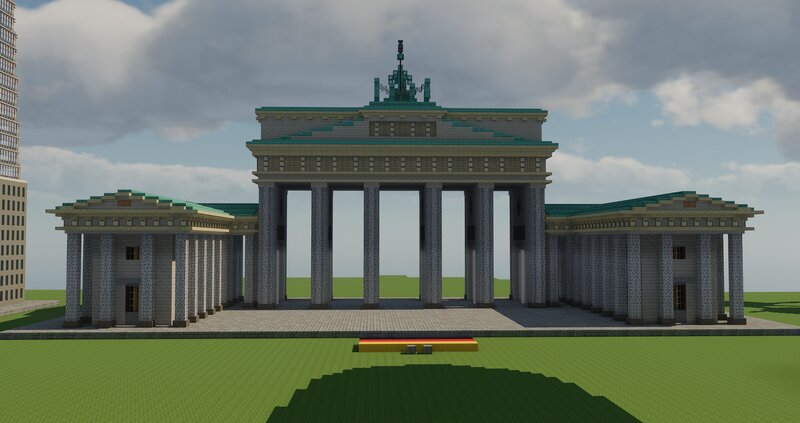 Repro - Brandenburg Gate, Berlin Minecraft Map