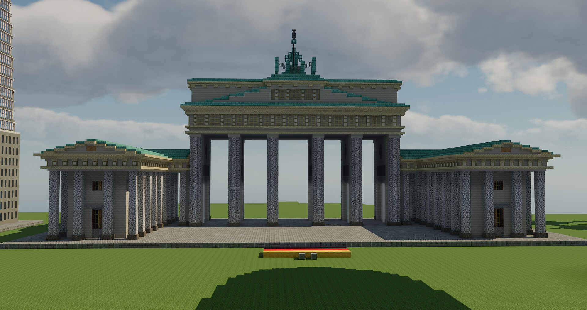 Repro - Brandenburg Gate, Berlin Minecraft Map