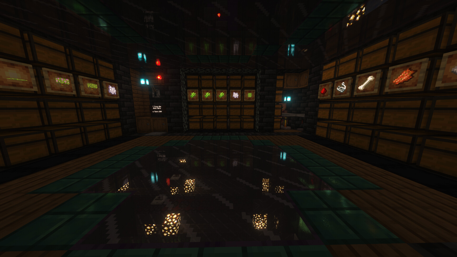 Deepslate Tower with Mob Farm inside Minecraft Map