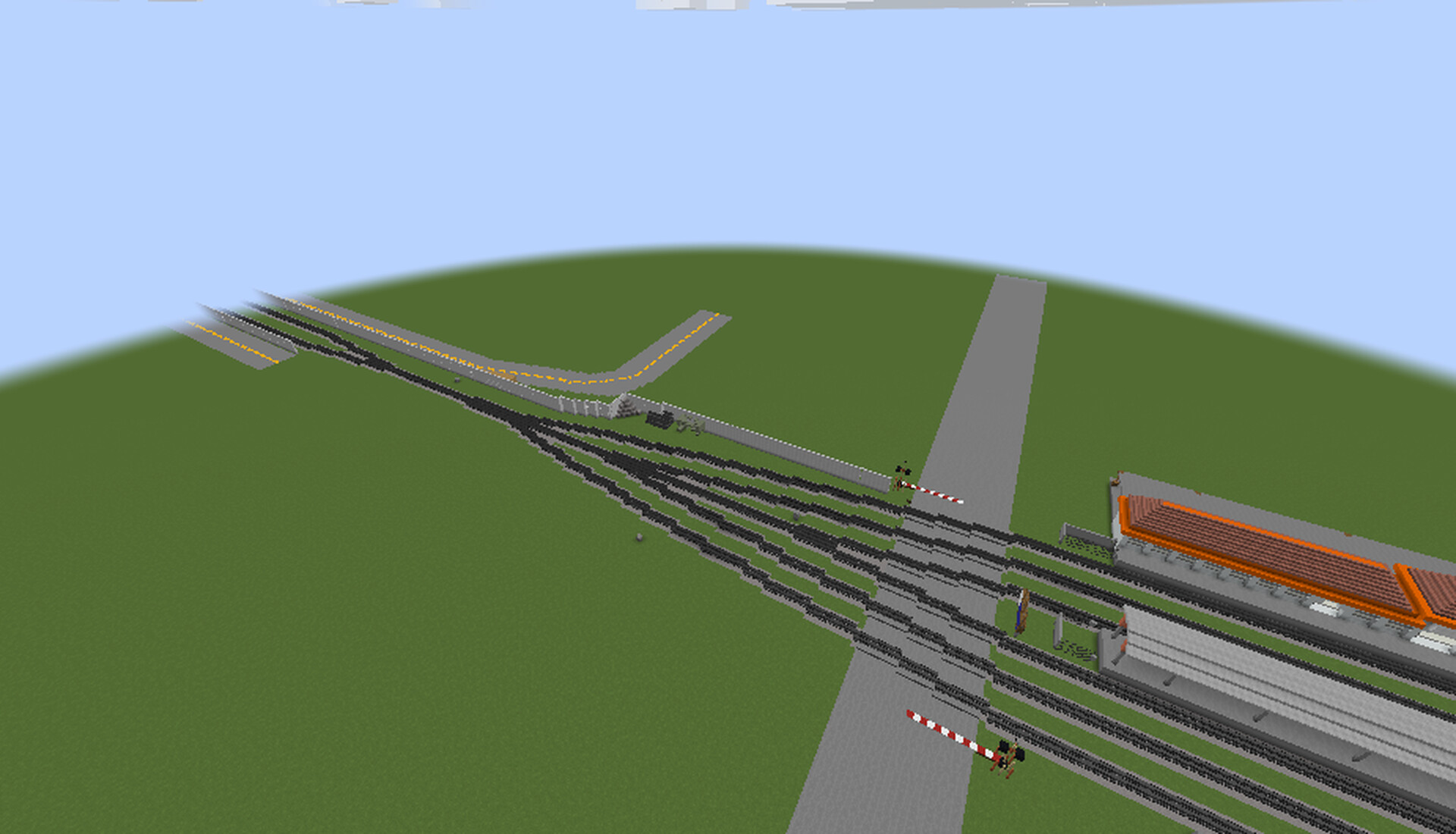fictional train route [unfinished] Minecraft Map
