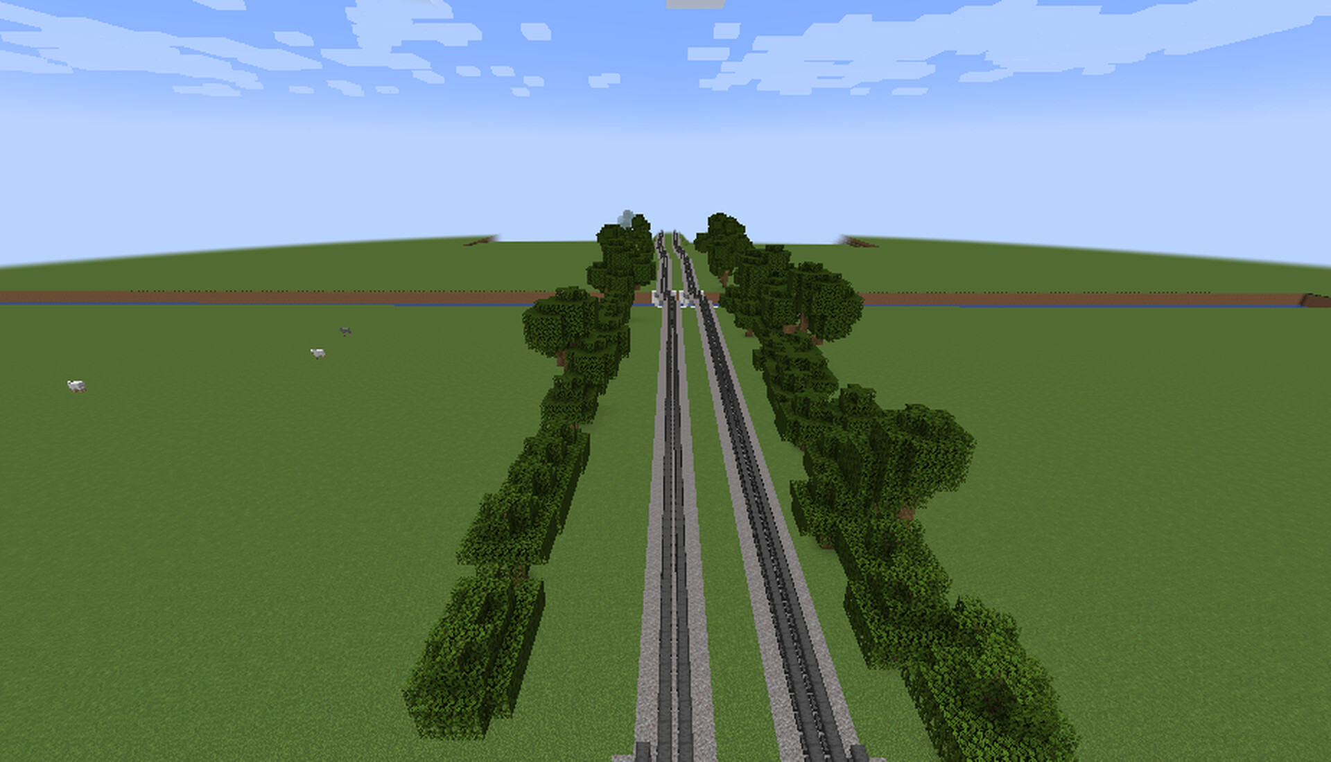 fictional train route [unfinished] Minecraft Map