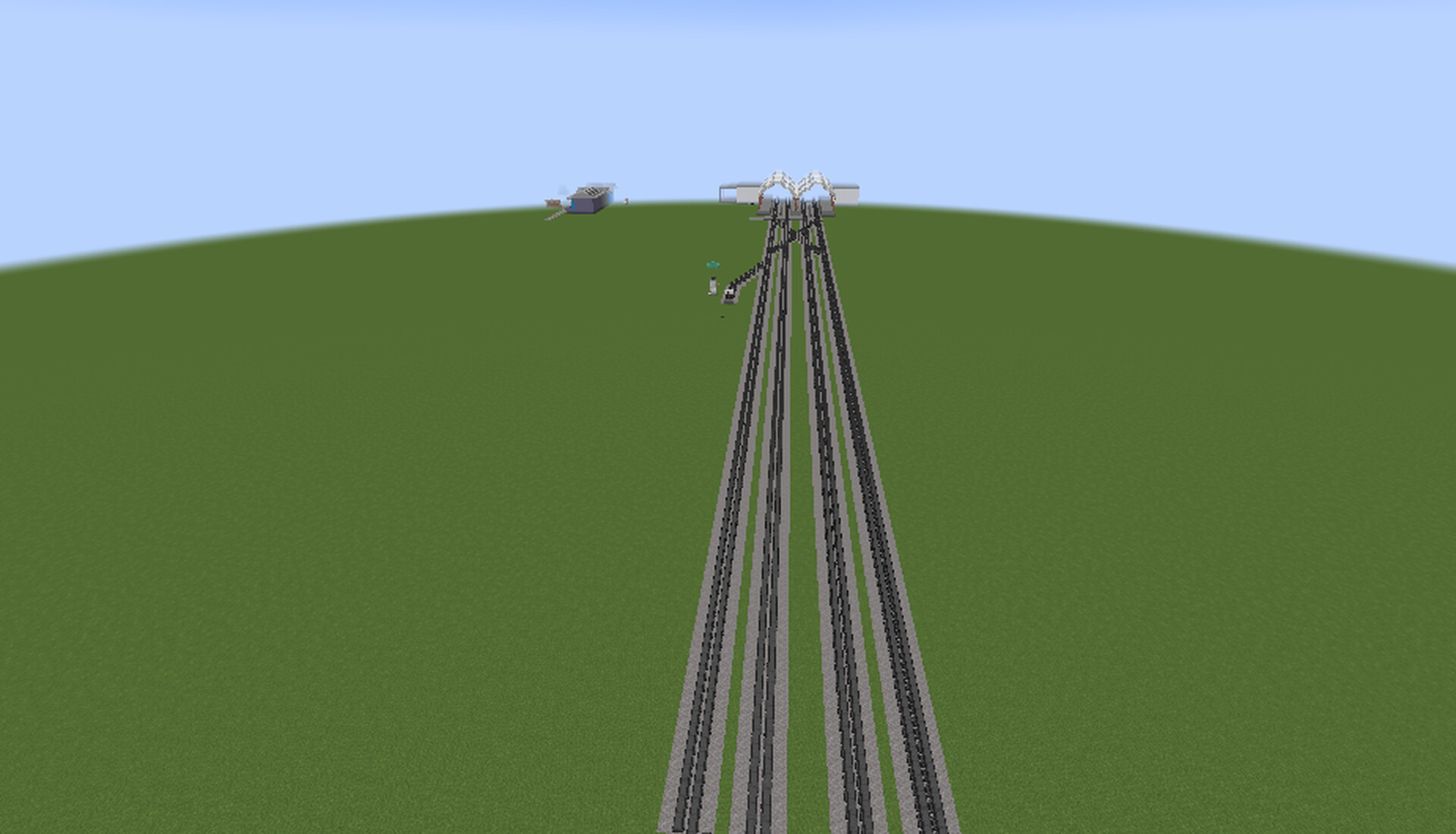 fictional train route [unfinished] Minecraft Map