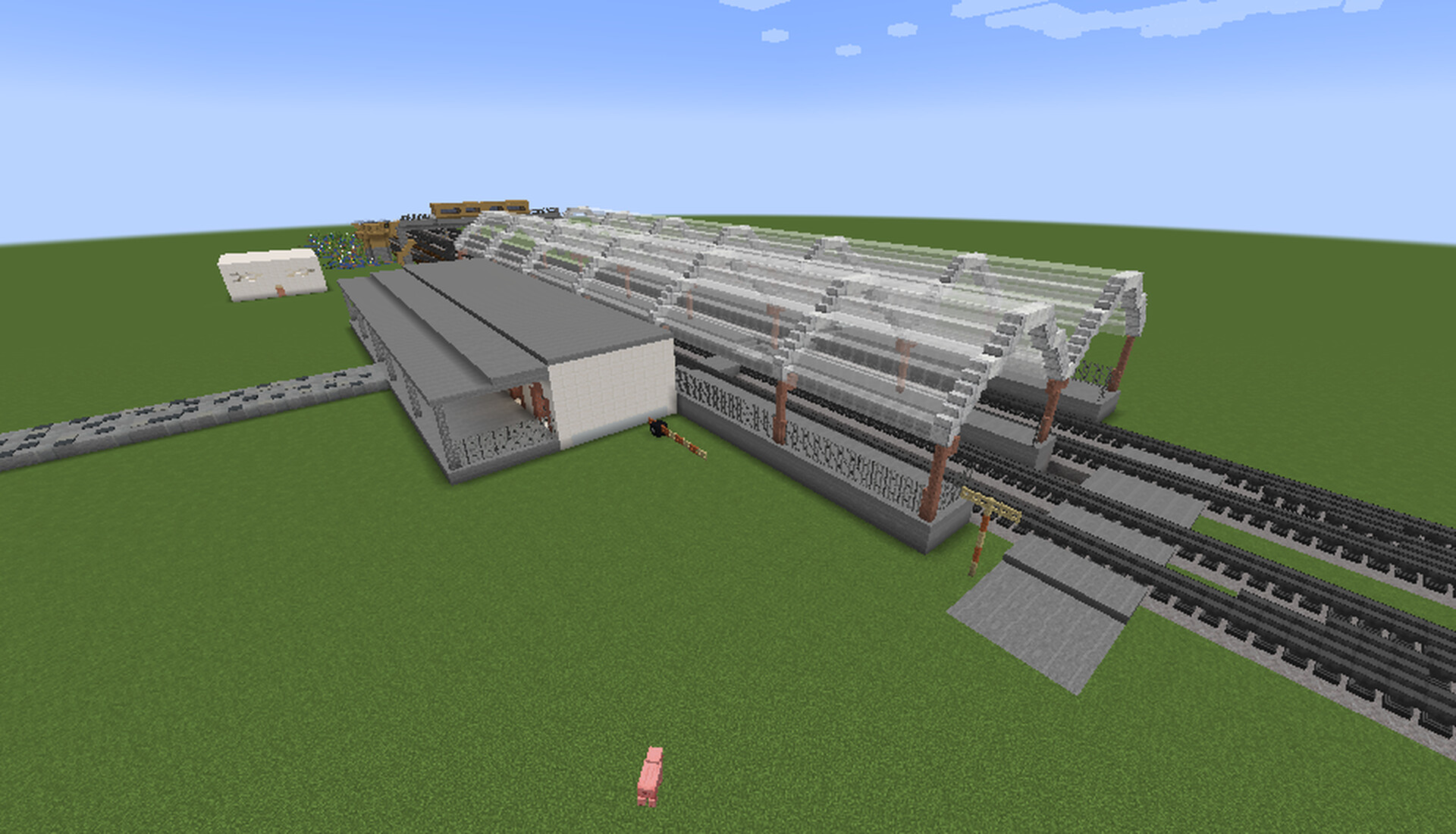 fictional train route [unfinished] Minecraft Map