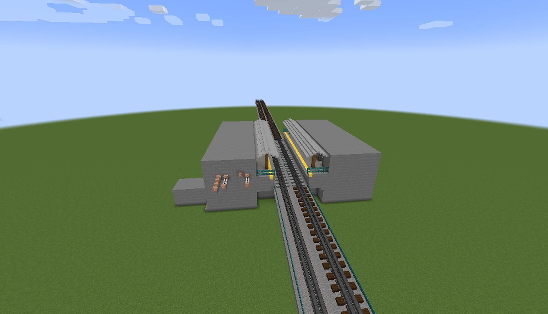 fictional train route [unfinished] Minecraft Map