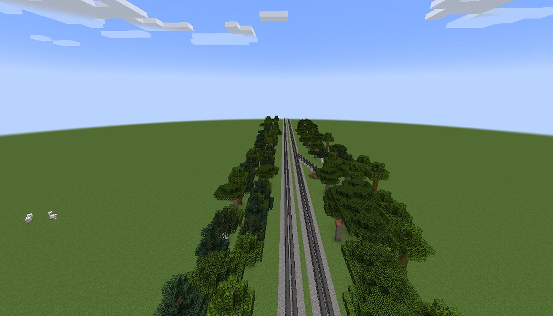 fictional train route [unfinished] Minecraft Map