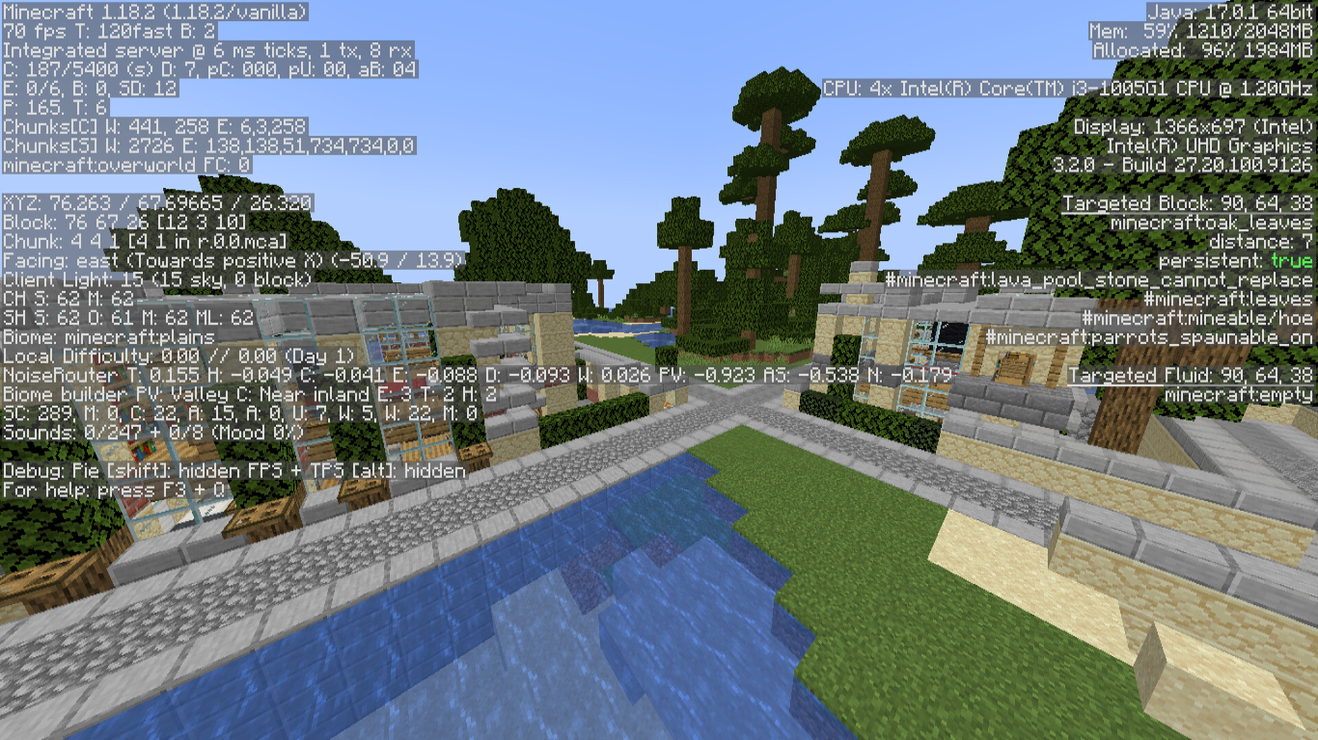 Bedrock to Java Keralis JungleTreeHouse Minecraft Map