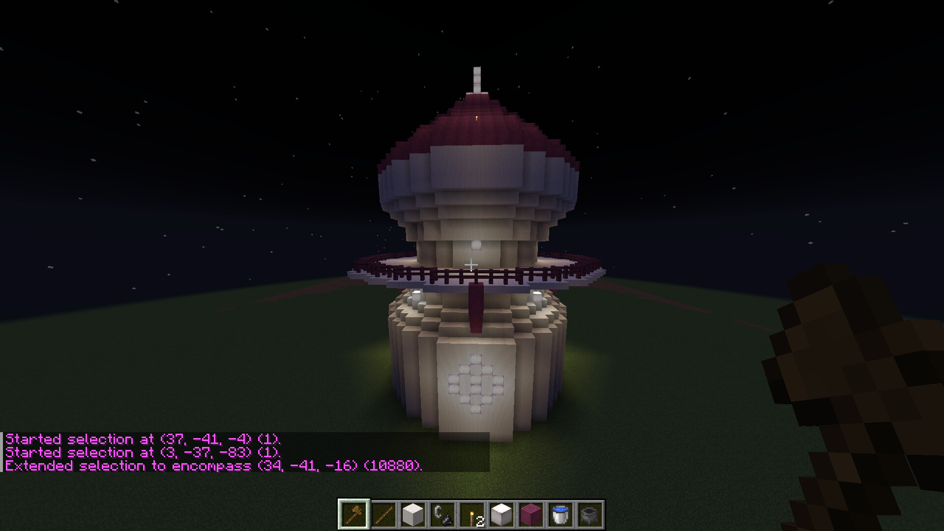 White enchanter / Librarian library tower with floating candles (mainly ...