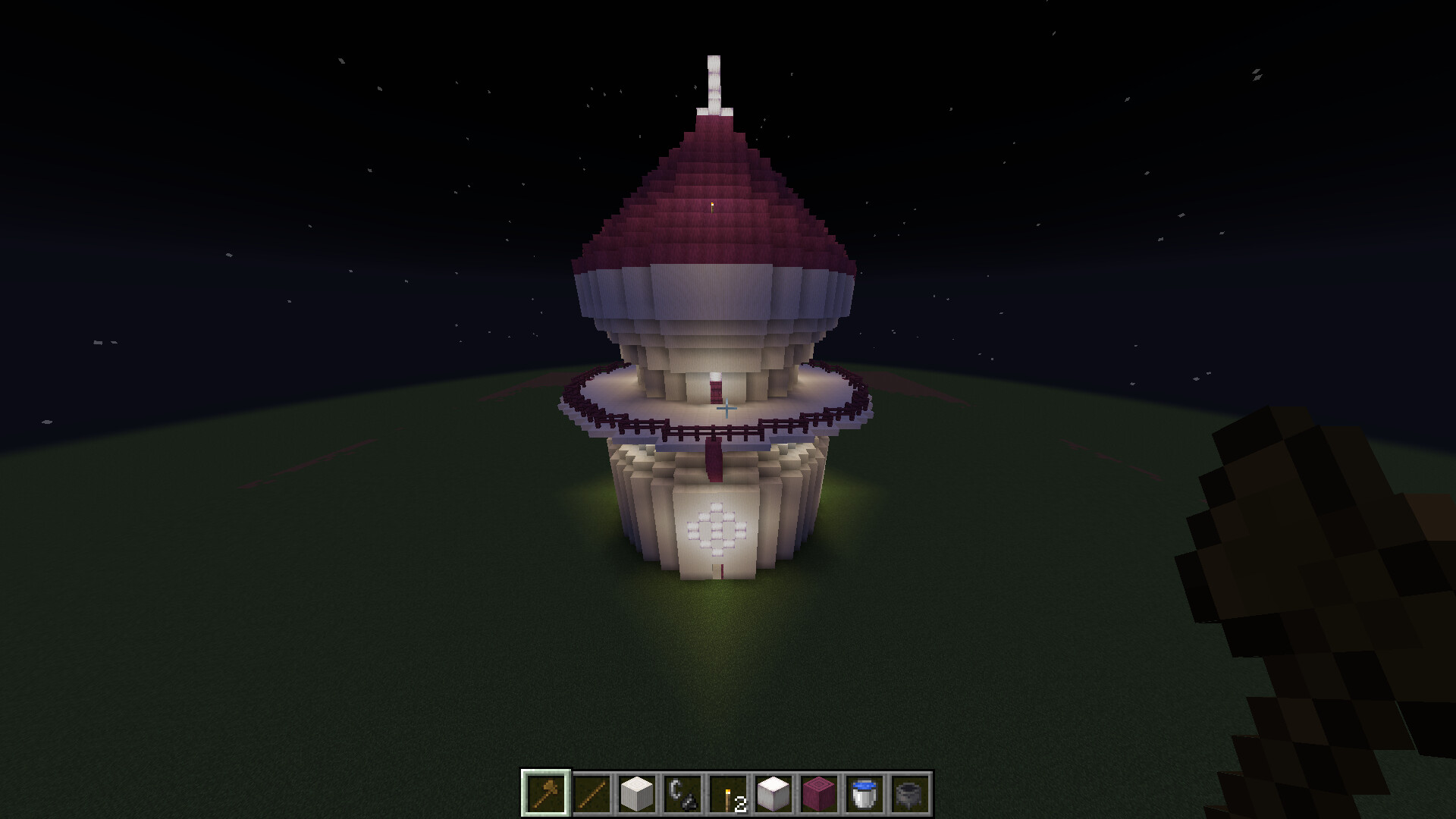 White enchanter / Librarian library tower with floating candles (mainly ...