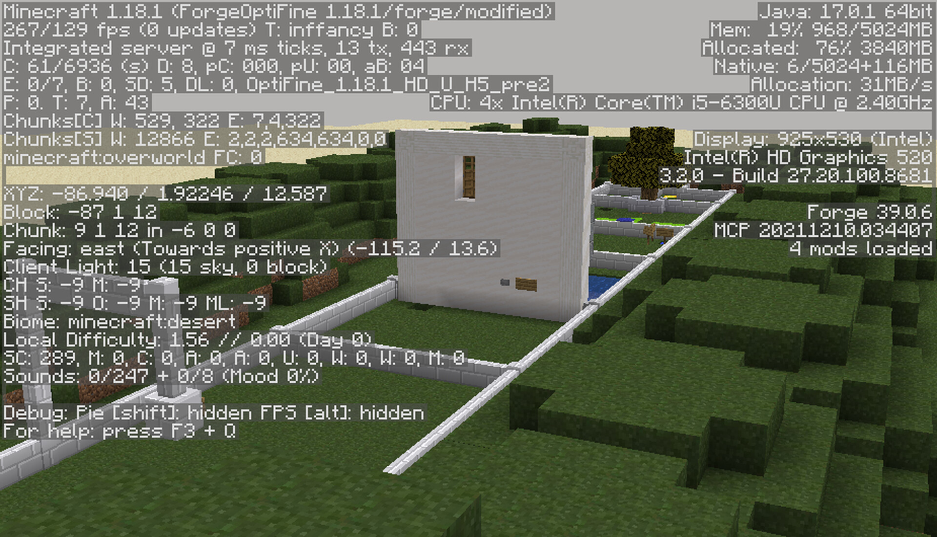 Unfair Smart Minecraft Map