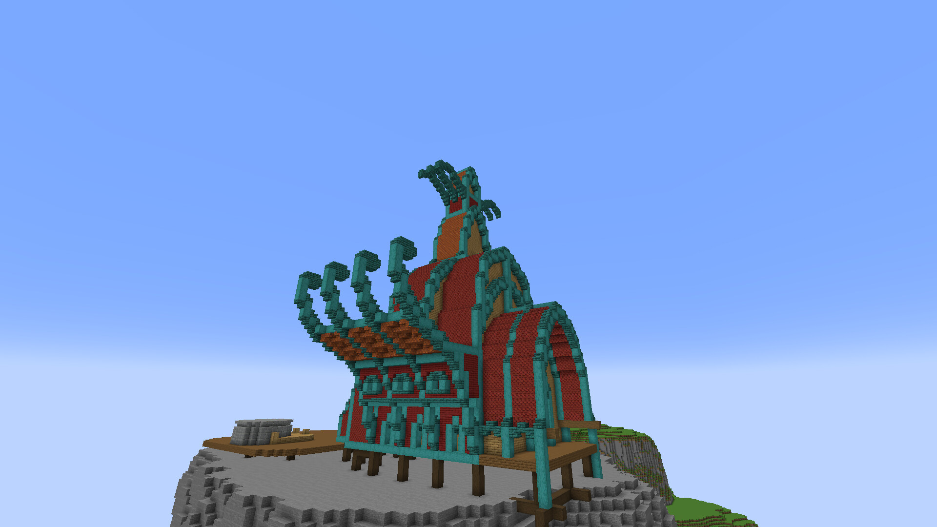 how to train your dragon: New berk Minecraft Map