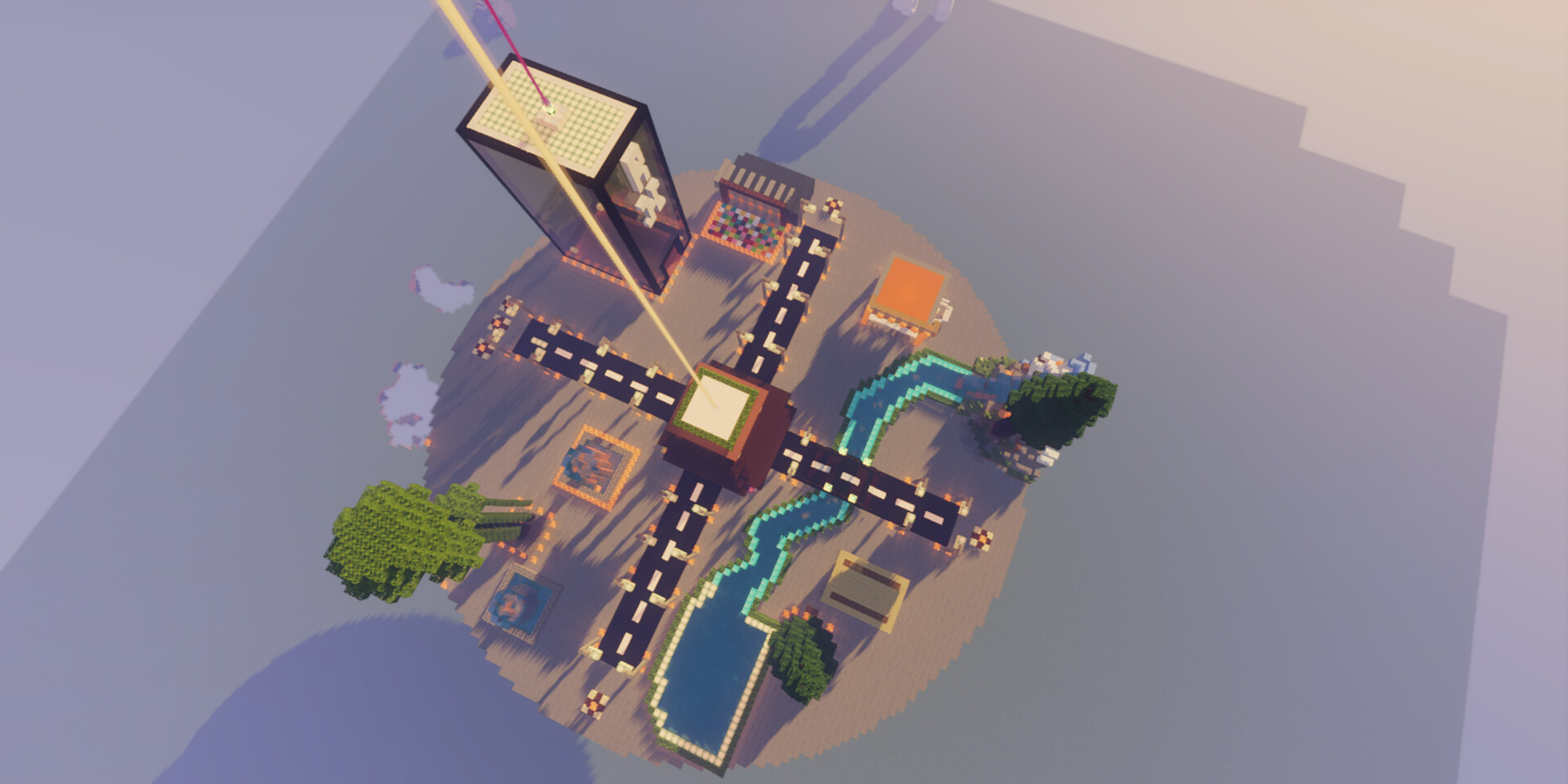 Minecraft HUB LOBBY Minecraft Map