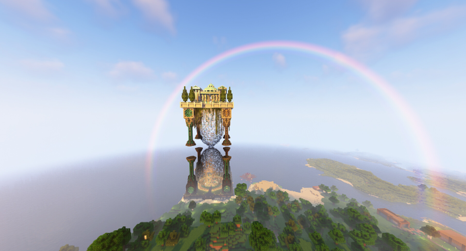 Grelis' Sandwalker bedrock-to-build-limit base Minecraft Map