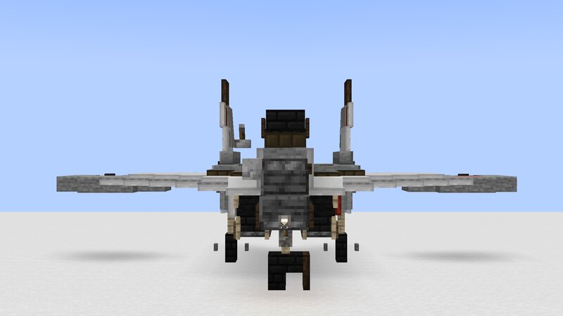 1.5:1 Mikoyan Gurevich MiG-29 Minecraft Map