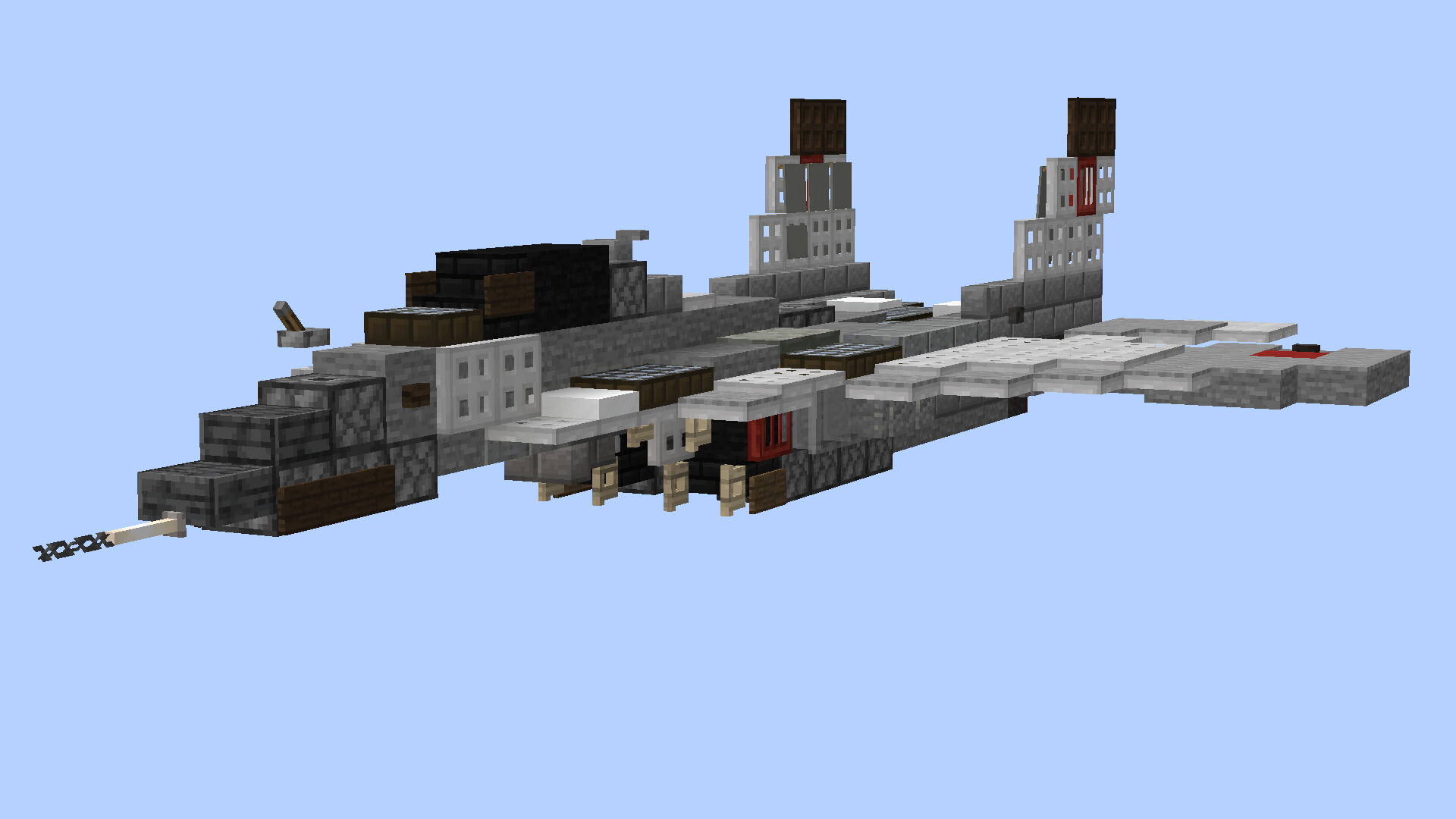 1.5:1 Mikoyan Gurevich MiG-29 Minecraft Map