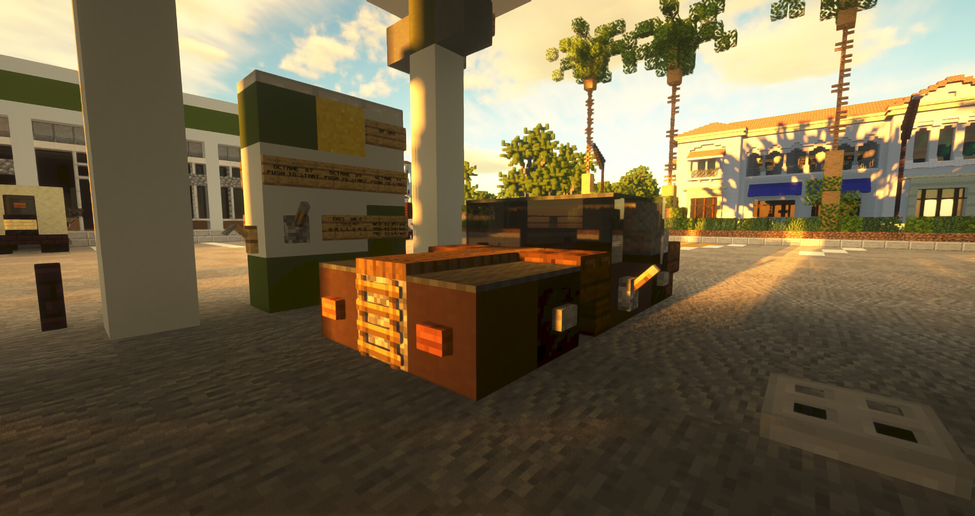 BP Gas Station | Builder's Forge Minecraft Map