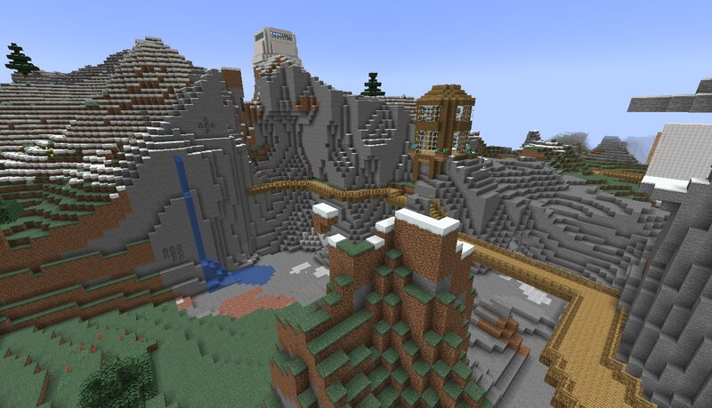 Creative mode lets play world Minecraft Map