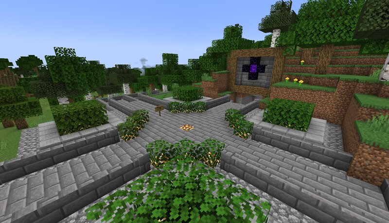 Creative mode lets play world Minecraft Map