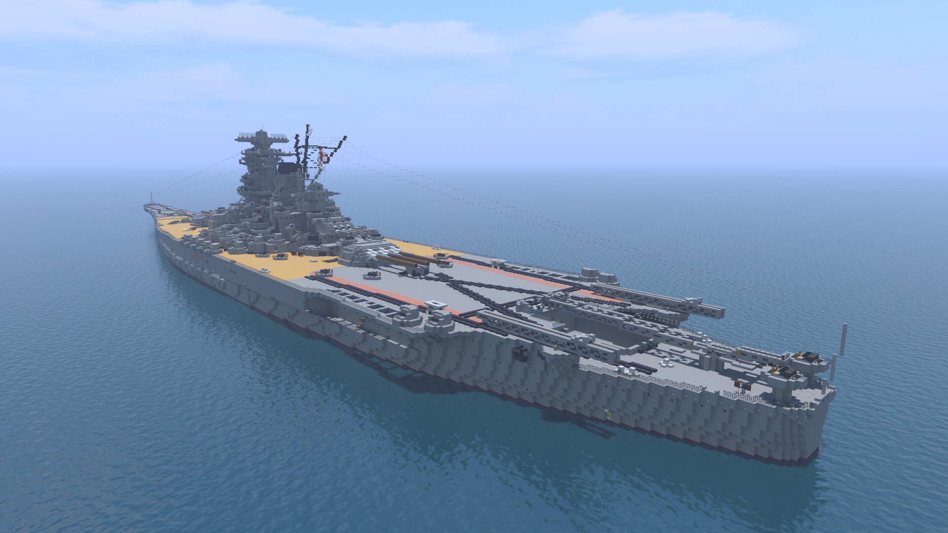 Battleship Yamato Minecraft Map