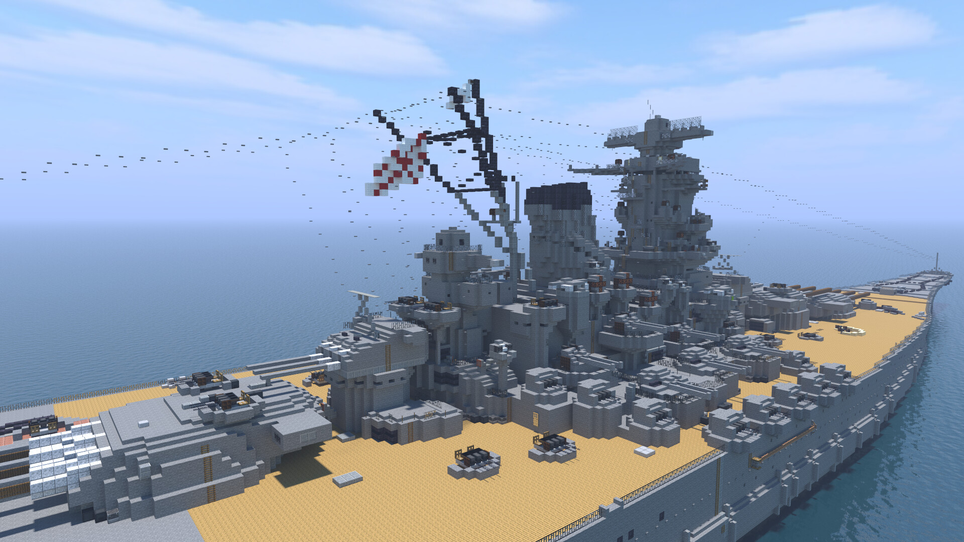 Battleship Yamato Minecraft Map