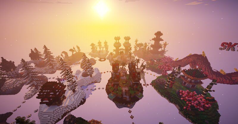 Skypvp map Minecraft Map