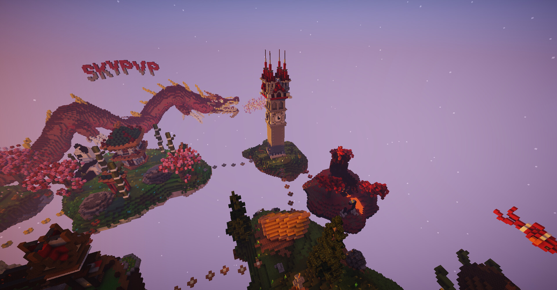 Skypvp map Minecraft Map