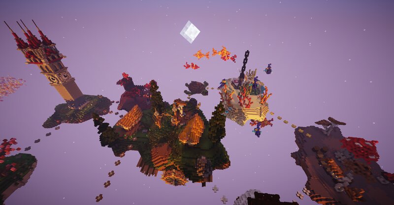 Skypvp map Minecraft Map