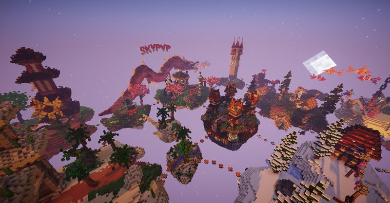 Skypvp map Minecraft Map