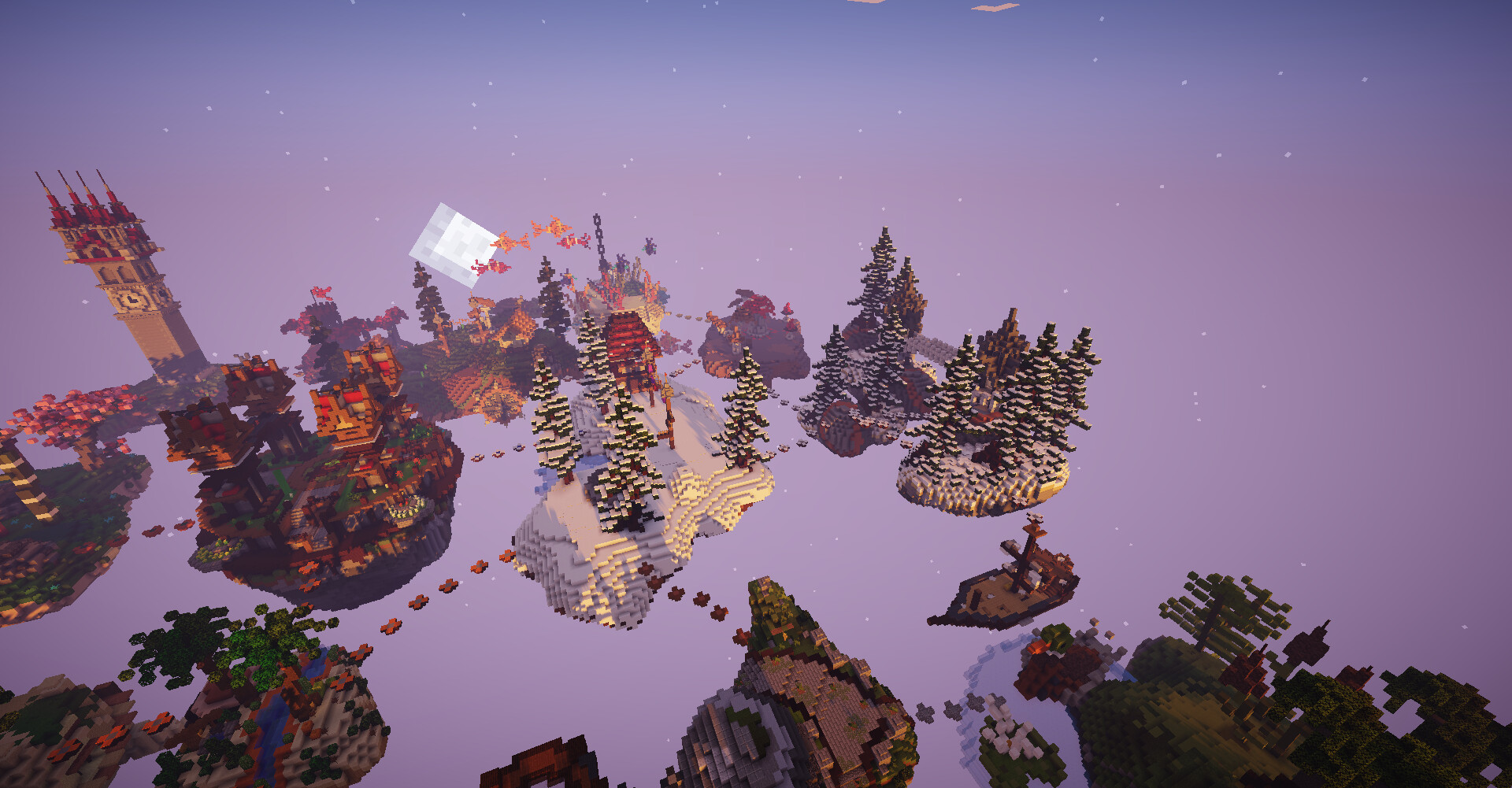Skypvp map Minecraft Map