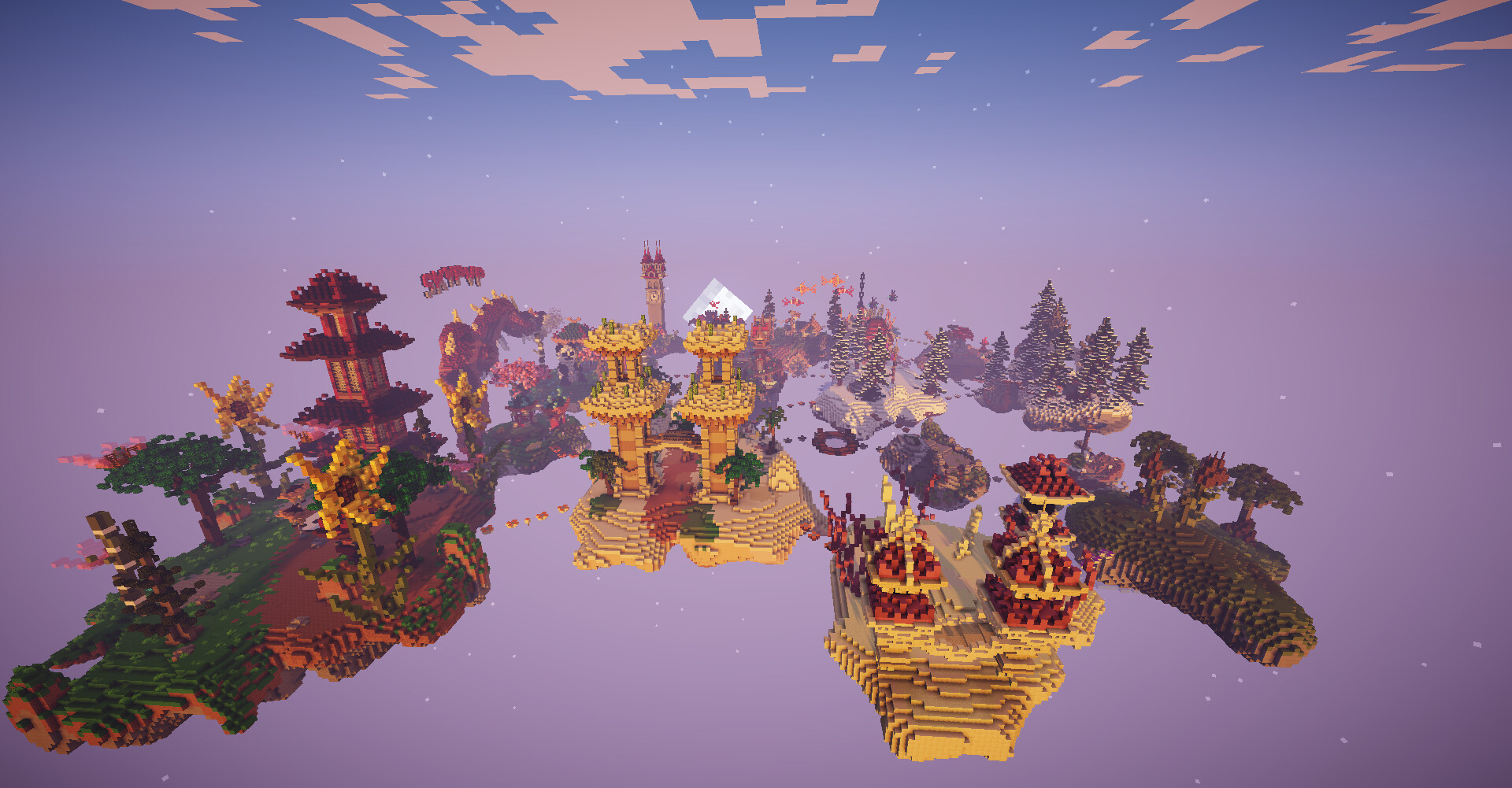 Skypvp map Minecraft Map