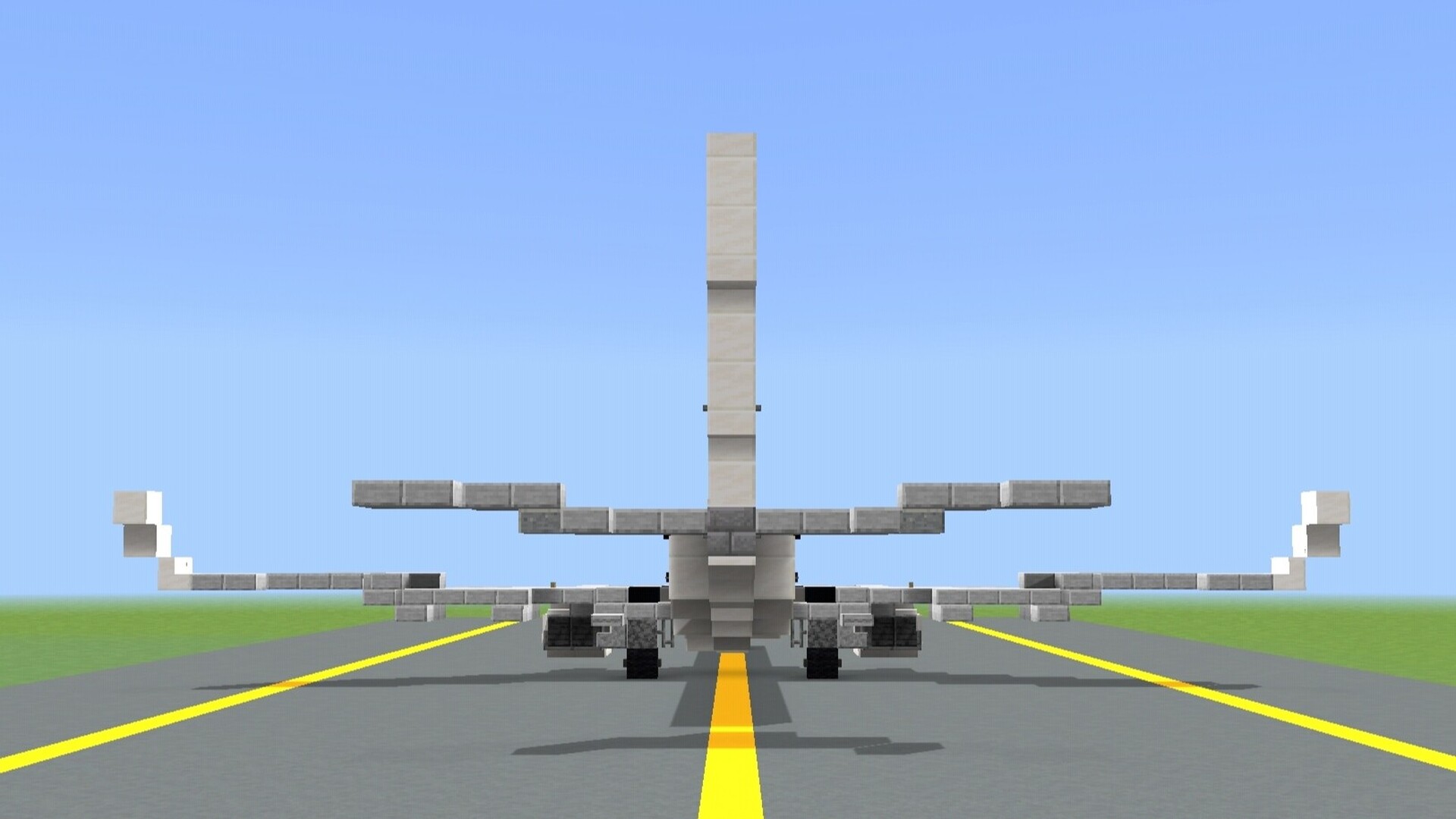 Boeing 737-800 V2 [1:1 Scale] Minecraft Map