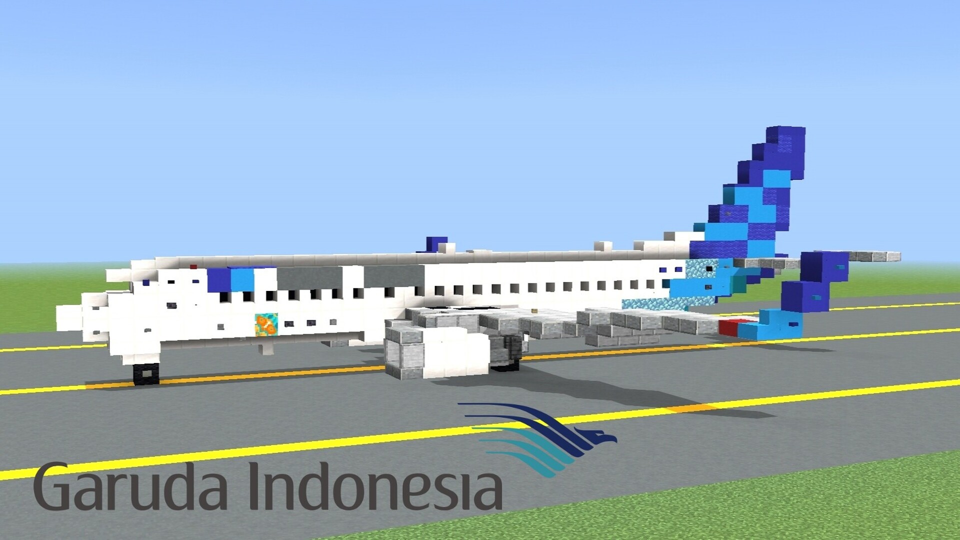 Boeing 737-800 V2 [1:1 Scale] Minecraft Map