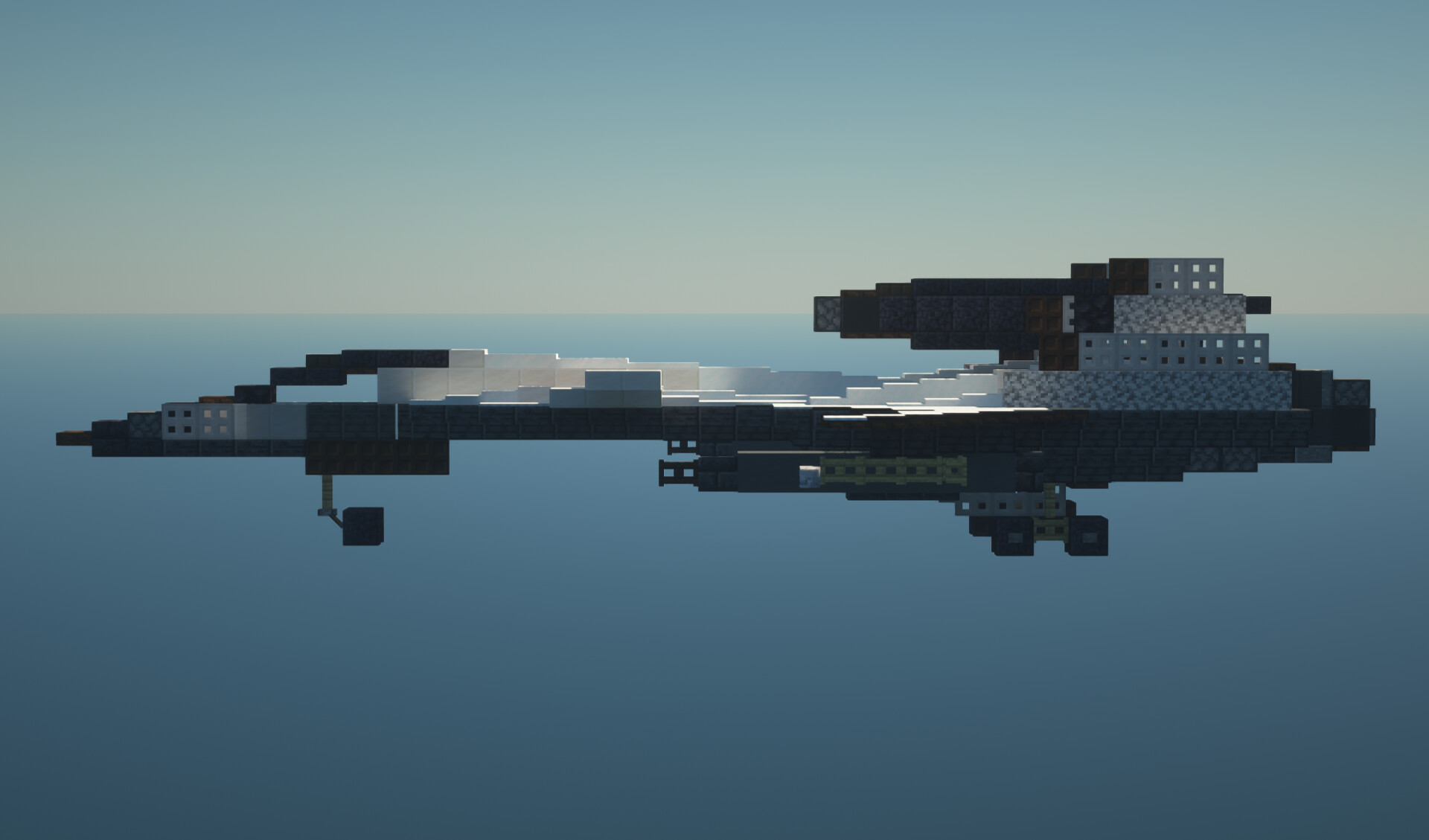 ADFX-02 from Ace Combat, 1.5:1 Scale. Minecraft Map
