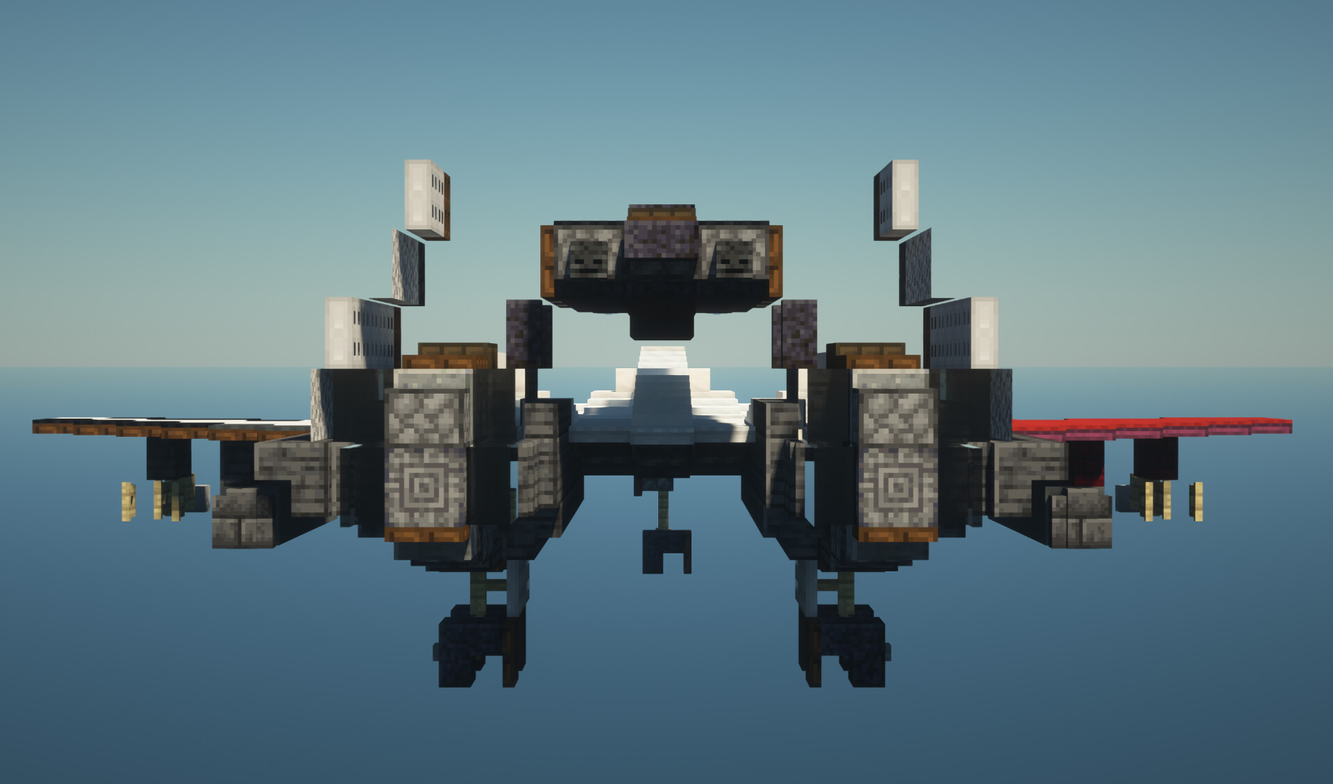 ADFX-02 from Ace Combat, 1.5:1 Scale. Minecraft Map