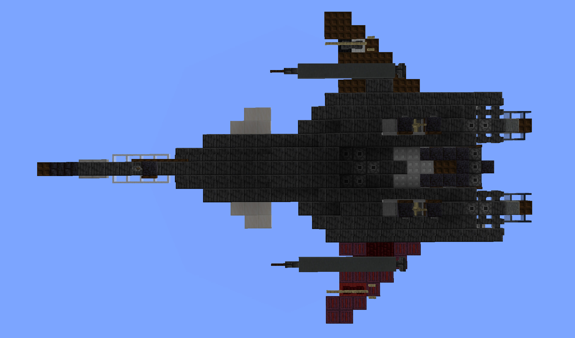 ADFX-02 from Ace Combat, 1.5:1 Scale. Minecraft Map